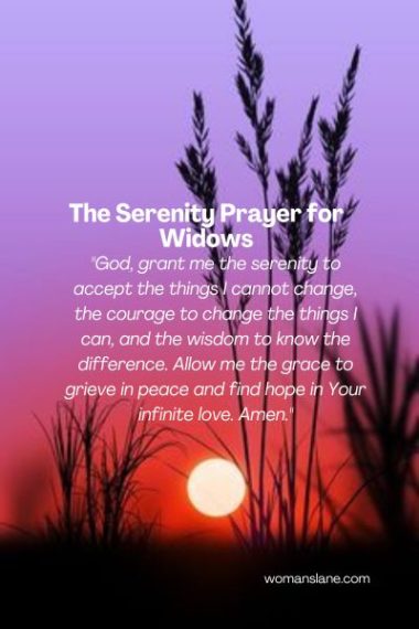 11 Prayers for Grieving Widows to Find Solace and Hope – Woman's Lane